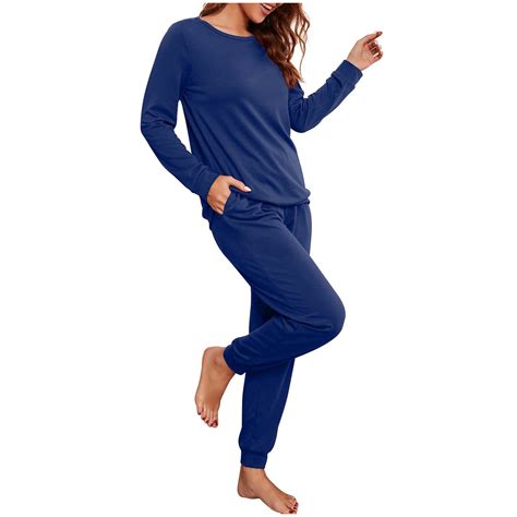 Womens Pajama Set Long Penguin Pajamas For Women Sleeve Sleepwear