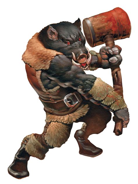 Wereboar Officialbestiary Wiki Fandom