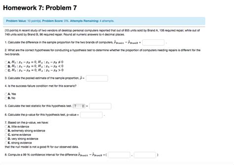 Solved Homework 7 Problem 7 Problem Value 10 Points