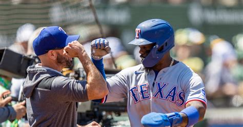 Texas Rangers Adolis Garcia Seeks 20 Game Hitting Streak Sports