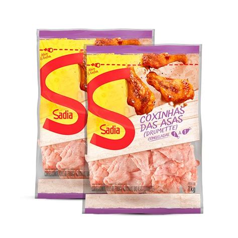 Supermercado Castanha Ltda Coxinha Da Asa Cong Sadia 1kg Drmt