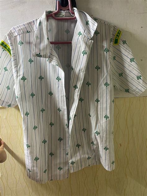 Senior Girl Scout Uniform Top And Skirt Cadet Womens Fashion Tops