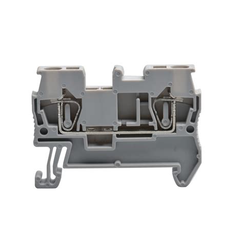 St Din Rail Feed Though Spring Type Wiring Connectors China Push