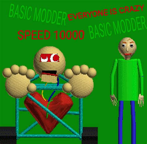 Everyone Is Crazy Baldis Basics Mod By Fnf Basic Modder