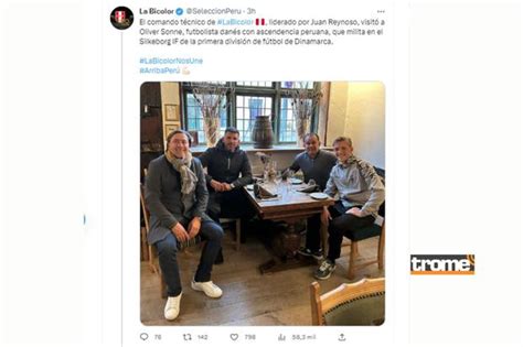 Juan Reynoso cómo fue la reunión con Oliver Sonne jugador de Dinamarca que jugará por selección