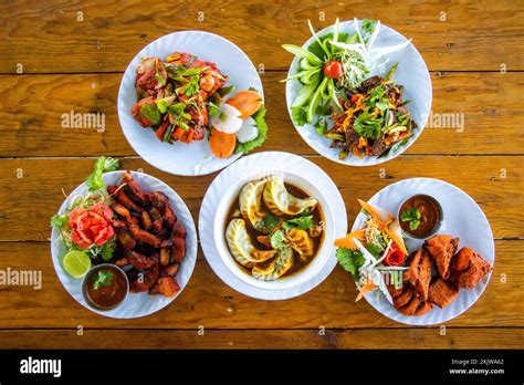 Hot And Spicy Nepali Food And Snacks Stock Photo Alamy