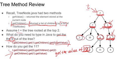 Write The Java Code To Get The Out Of The Tree Chegg