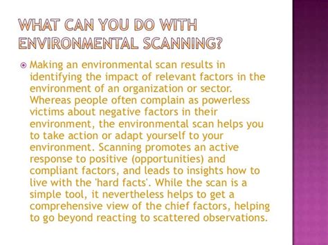 Environmental Scanning 2