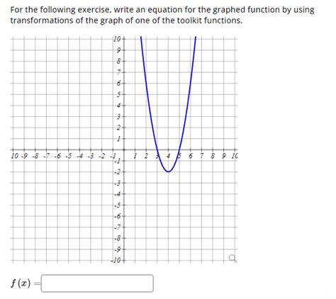 Solved For The Following Exercise Write An Equation For The
