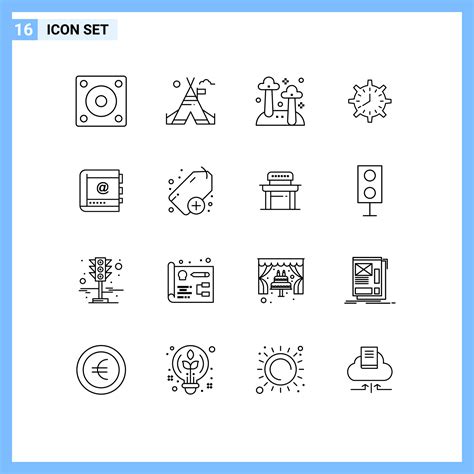 16 Universal Outlines Set For Web And Mobile Applications Watch