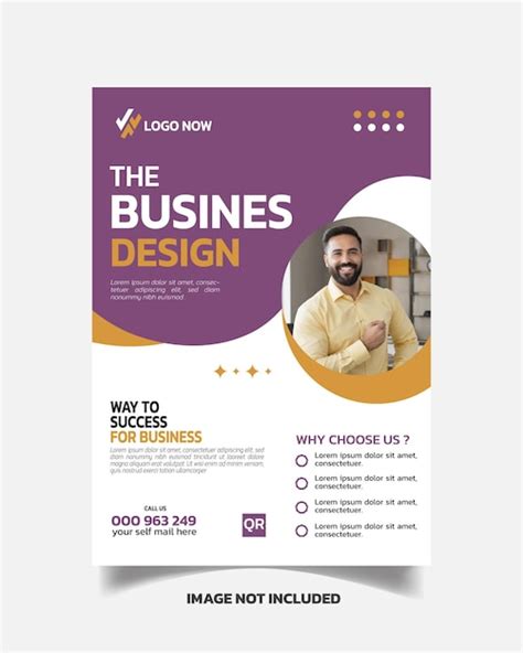 Premium Vector Genius Business Flyer And Corporate Business Layout A4