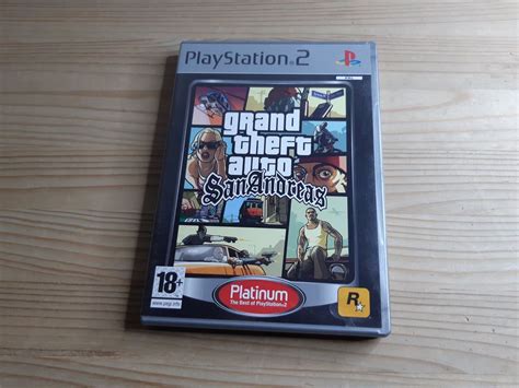 Gta Grand Theft Auto San Andreas Uncut Platinum Komplett Ps2 Kaufen