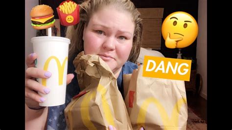 Mcdonalds Mukbang 1st Time Trying Mcrib Video Chatting With
