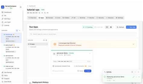 Self Host Sql Server 2019 With Docker One Click Deploy