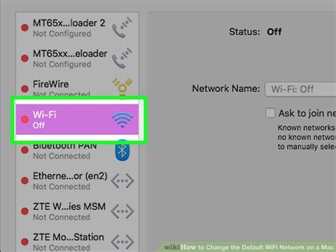 How To Change The Default Wifi Network On A Mac Steps