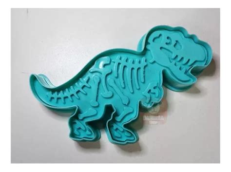 Molde Cortante Expulsor Dinosaurio Reposteria Belgrano C U