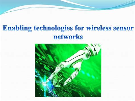 Wireless Sensor Networks Ppt