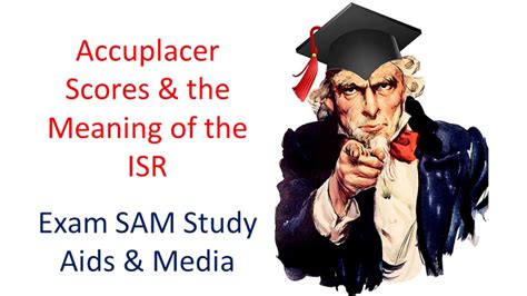 Accuplacer Scores And The Meaning Of The Isr Youtube