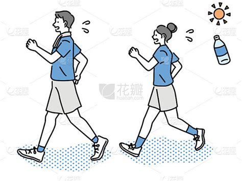 男人和女人做健身运动，马拉松，慢跑，锻炼，节食，抛光，体操，健身房，锻炼，夏天锻炼女孩集合。女人