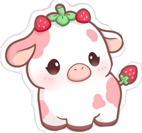Separador Cow Drawing Cute Doodles Cute Animal Drawings Kawaii