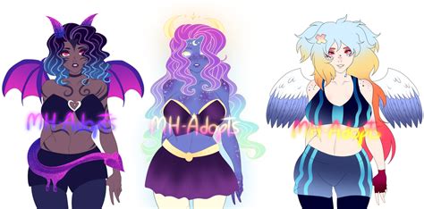 Angel Galaxy And Devil Closed By Mh Adopts On Deviantart