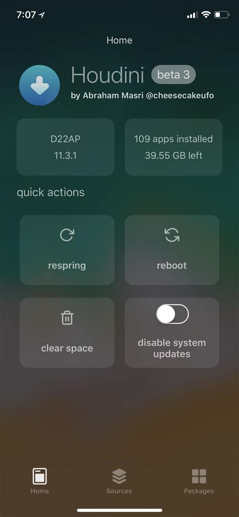 Installed Houdini Via A Signing Service Without A Developer Account