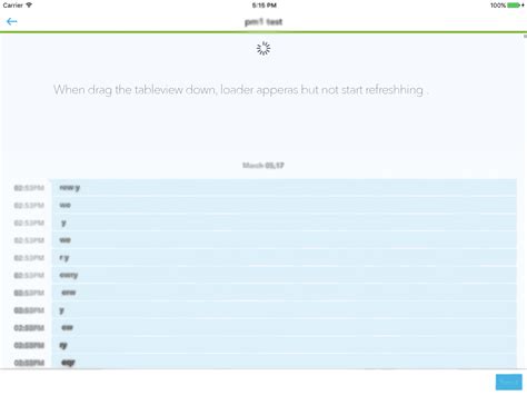 Ios Uirefreshcontrol Not Works In Ipad Stack Overflow