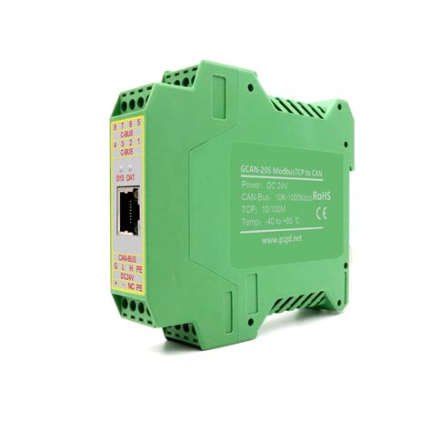 Gcan 205 Can Bus And Ethernet Converter Ethernetwifiwlanmodbus Tcp