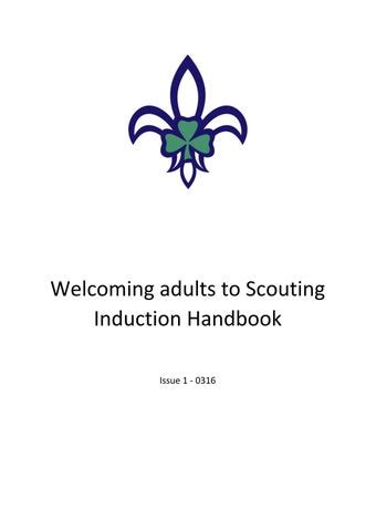 Welcome To Scouting Adult Induction Manual By Scouting Ireland Issuu