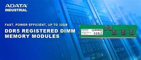 Adata Industrial Reveals New Industrial Grade Ddr5 Rdimm Memory Modules For Intel Alder Lake Cpus