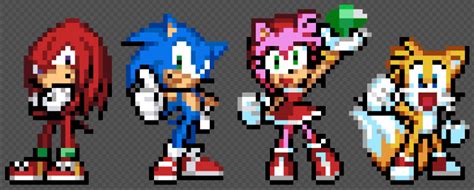 Sonic Advance 3 Sprites By Gokuss4046 On Deviantart