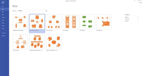 Visio Network Diagram Templates