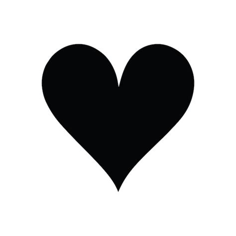 Page 14 Black Heart Emoji Vectors And Illustrations For Free Download