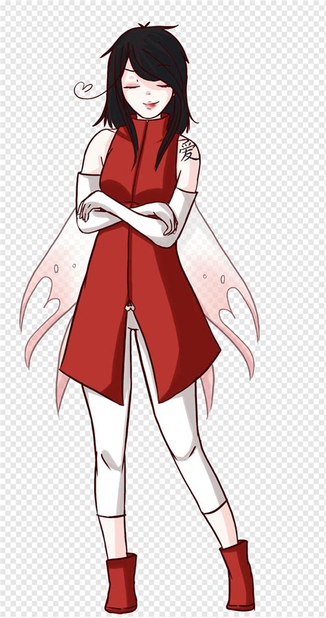 검은 머리 히메 컷 긴 머리 의류 큐피드 애정 흑발 사람들 Png Pngwing