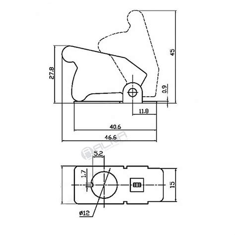 Missile Switch Cover Red For Toggle Switch Alna Commodities Pty Ltd