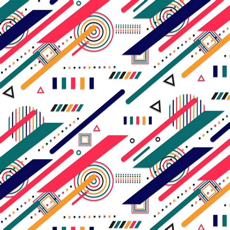 Trend Geometry Abstract Background Template Design Colorful Geometrical
