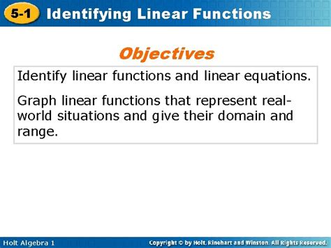 5 1 Identifying Linear Functions Warm Up 1