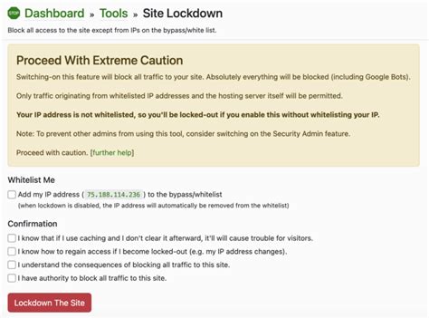 how to restrict login access by whitelisting ip addresses in wordpress