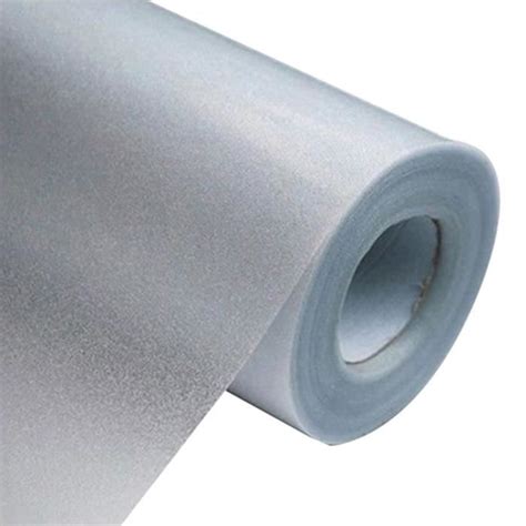 Film Pour Vitre Film Auto Adh Sif Givr En Pvc De Cm Autocollant En Verre Imperm Able Pour La