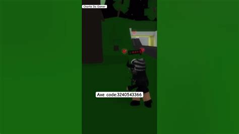 Axe Code In Brookhaven Youtube