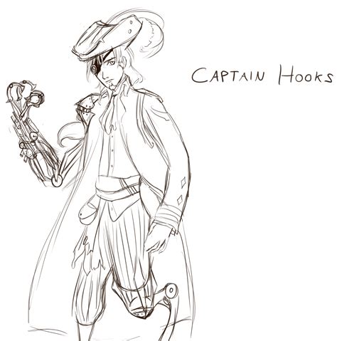 Captain Hooks Art Trade Wip By Bluest Ayemel On Deviantart