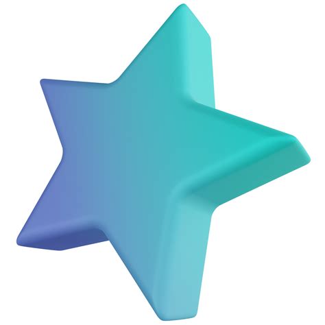 Star Prism 3d Render Icon 14919411 Png Star Prism 3d Render Icon 14919411 Png