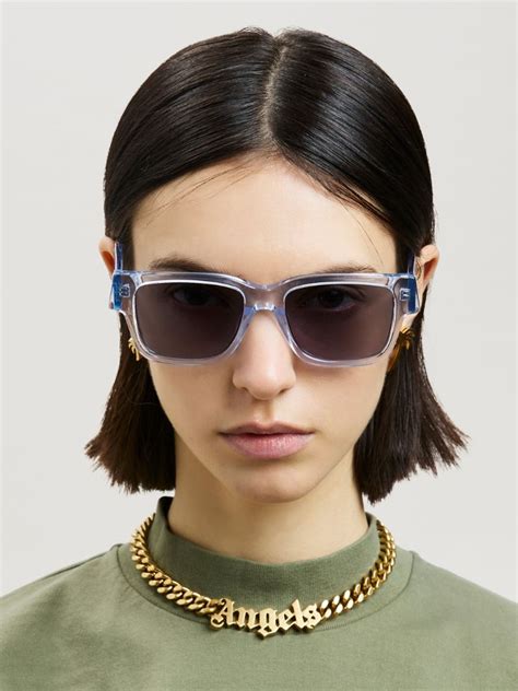 Newport Sunglasses In Blue Palm Angels® Official