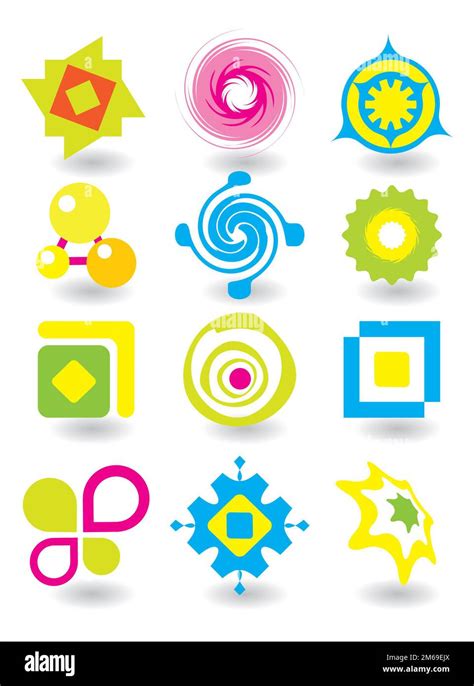 Modern Graphic Design Elements Cut Out Stock Images And Pictures Alamy