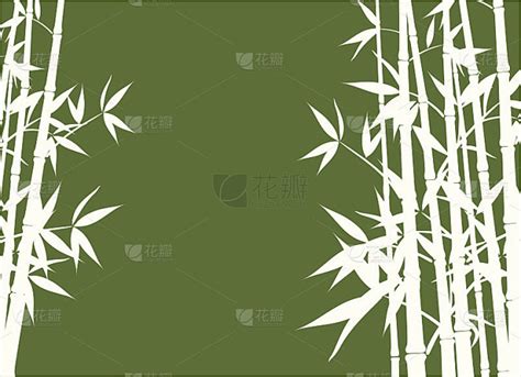 竹背景向量