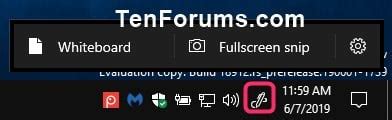 Hide Or Show Windows Ink Workspace Button On Taskbar In Windows Tutorials