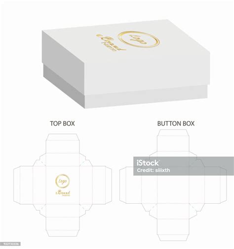 箱體包裝模切範本設計3d 類比圖向量圖形及更多盒圖片 盒 長方形 不健康飲食 Istock