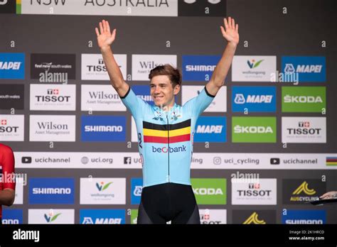 Remco Evenepoel Of Belgium Bronze Medalist In The Elite Men S