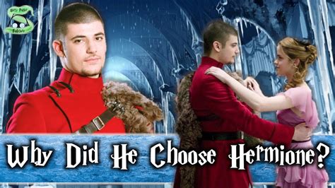 Viktor Krum And Hermione Granger At The Yule Ball