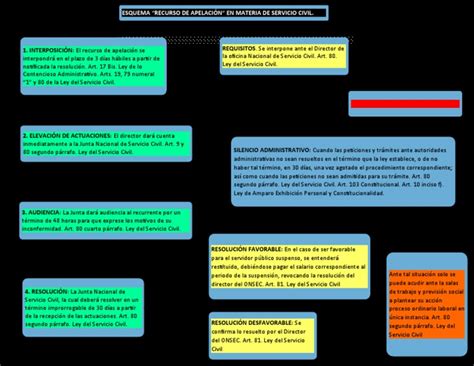 Esquema Recurso De Apelación En Materia De Servicio Civil Pdf